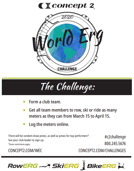 Concept2 Logbook | World Erg Challenge