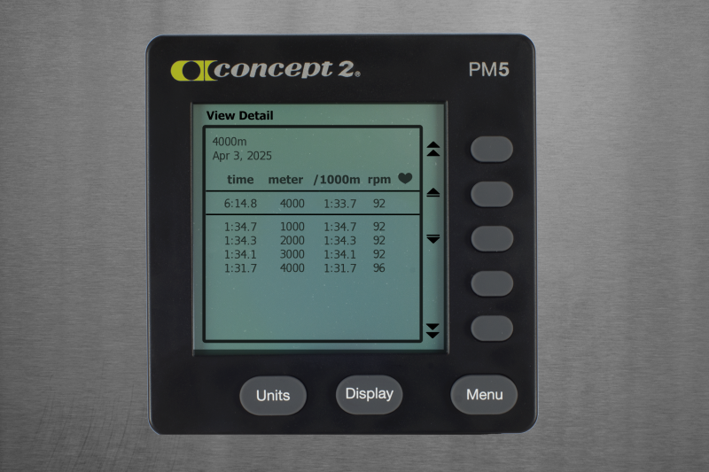 Concept2 Logbook | 4000m BikeErg on April 03, 2025